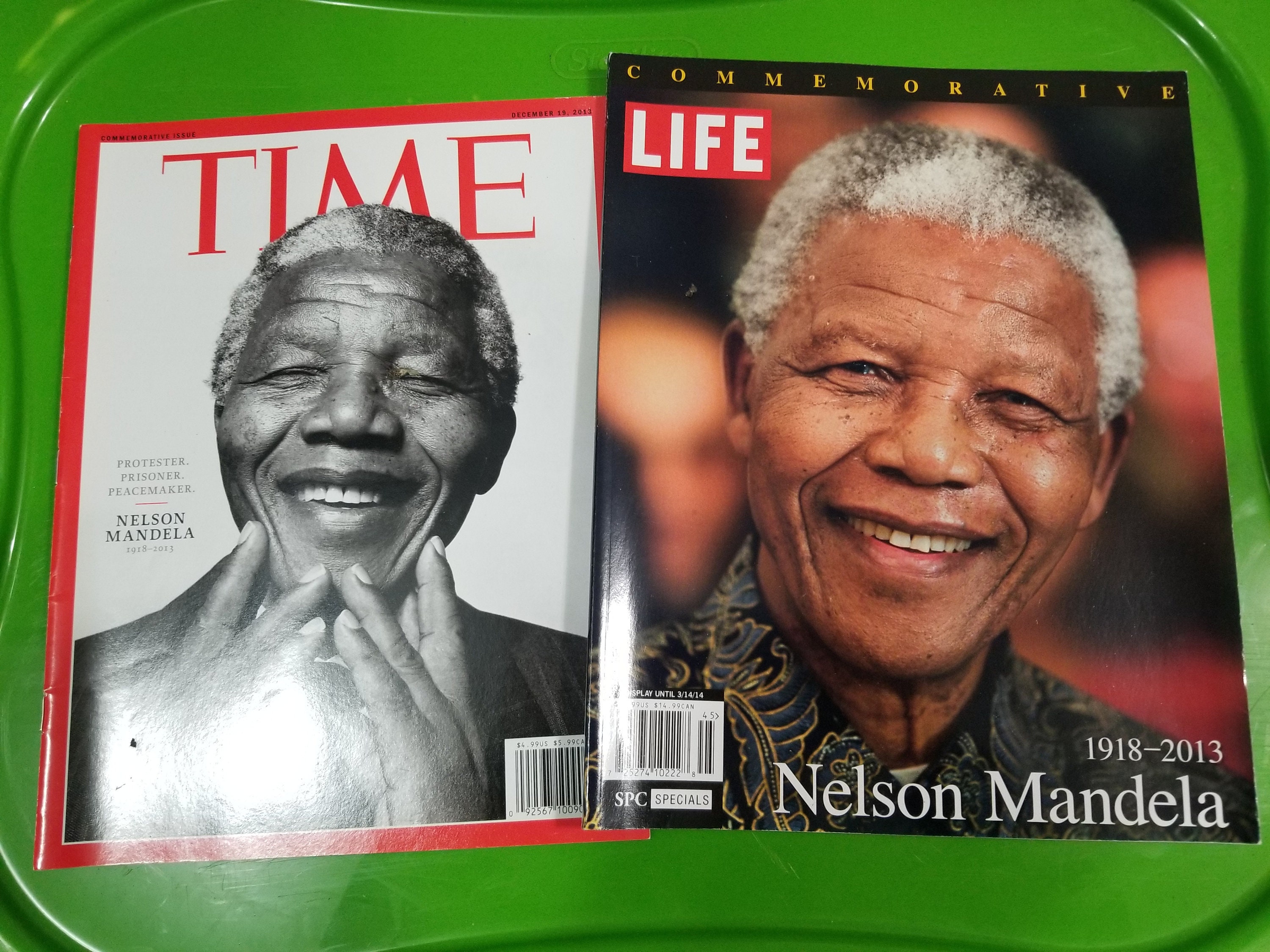 Nelson Mandela Commemorative Magazines | Etsy