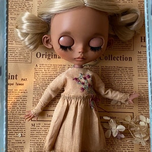 Vintage Dress for Blythe. Outfit for Doll - Etsy