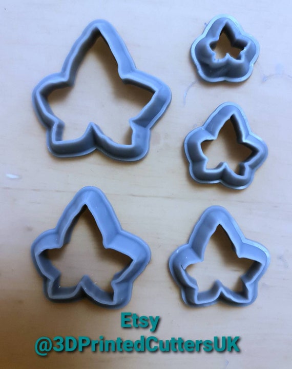 Ivy Leaf Cutters for Use With Silver Clay Polymer Clay and - Etsy