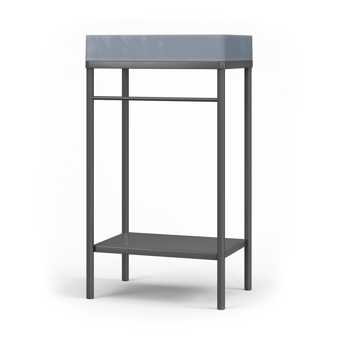 Handmade Metal Vanity Stand: Rohen Minimalist Sink Console - Etsy