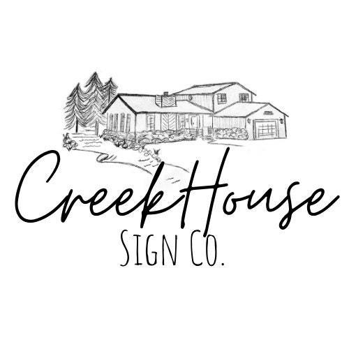 CreekHouseSignCo - Etsy