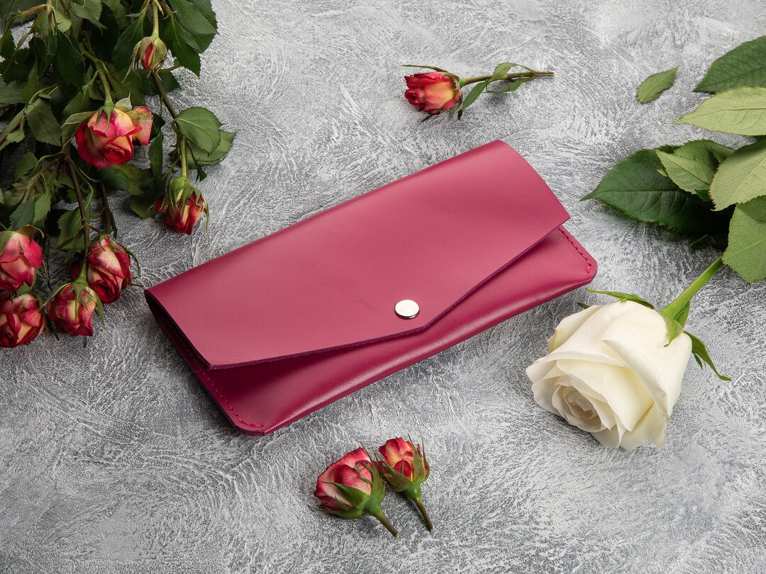 Personalized Leather Wallet Gift for Her Personalized Gift - Etsy