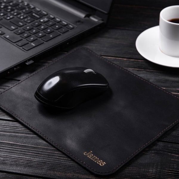 Leather Mouse Pad - Etsy