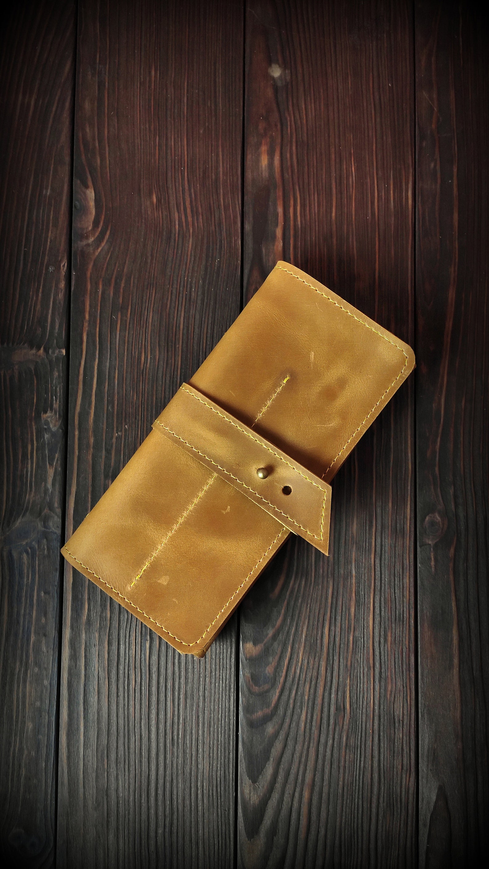 Leather Pencil Roll Artist Roll Leather Tool Roll Case - Etsy