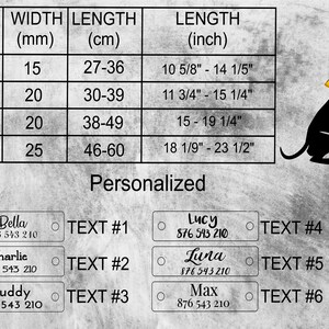 Personalized Leather Dog Collar, Custom Dog Collar, Engraved Dog Name ...