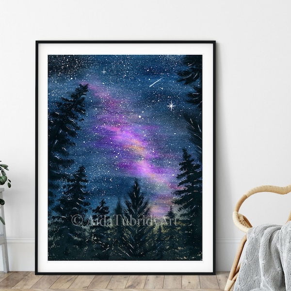 Galaxy Wall Art - Etsy