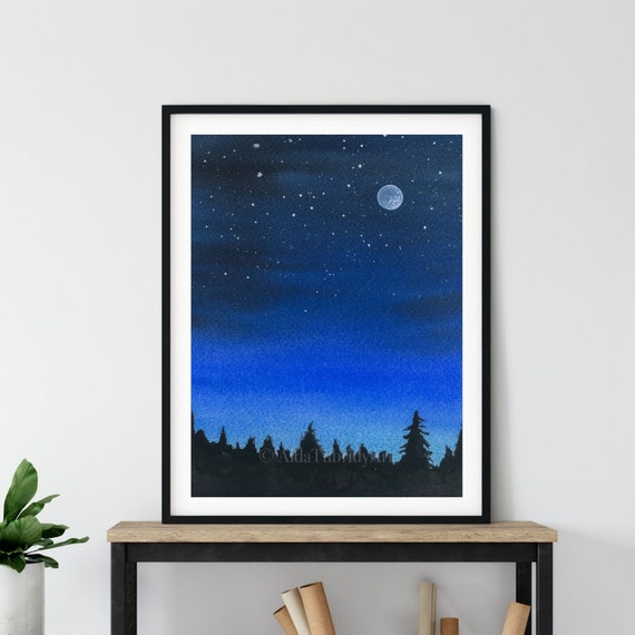 Easy Night Scene Paintings