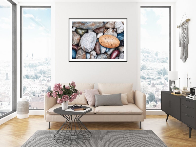 Realistic Rocks Painting, Print From Original Watercolor Painting by ...