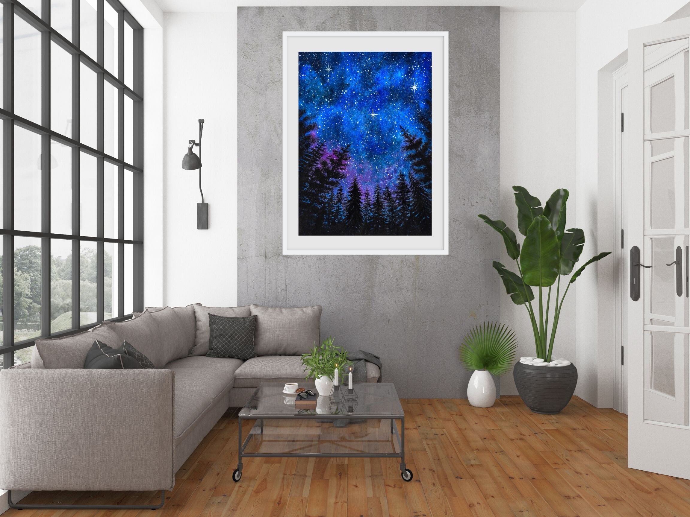 Large Looking up Print, 30x20, Art Print for Large Wall, Looking up ...