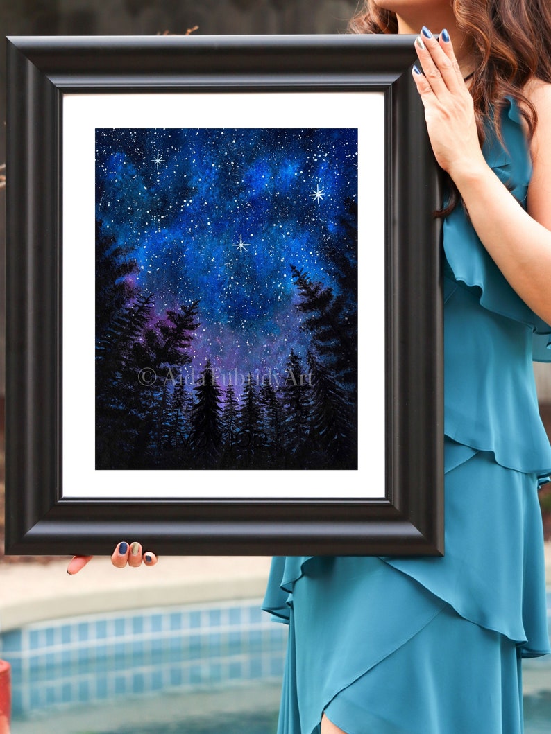 Large Looking up Print, 30x20, Art Print for Large Wall, Looking up ...
