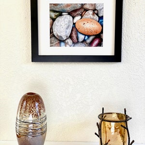 Realistic Rocks Painting, Print From Original Watercolor Painting by ...