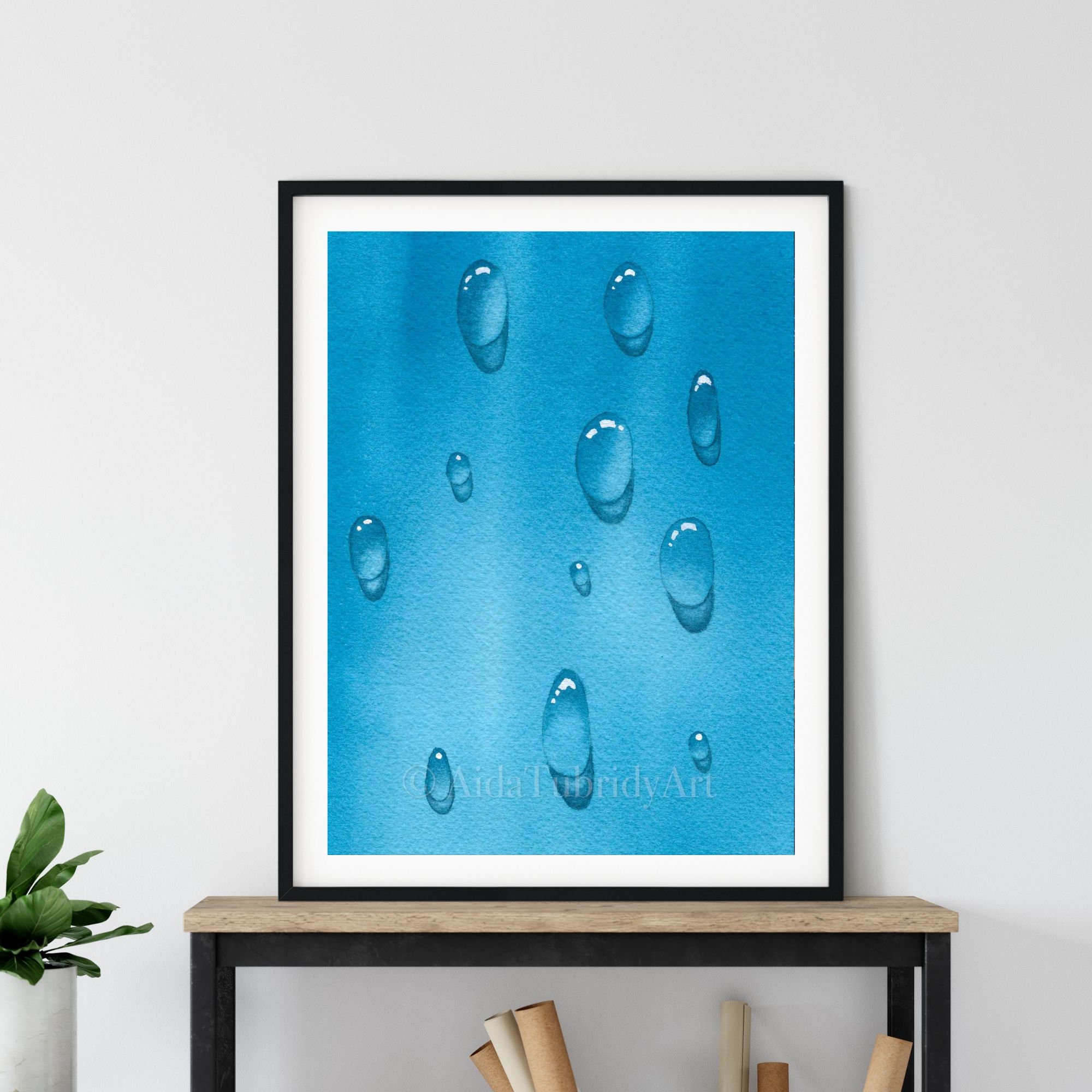 Water Drop Painting