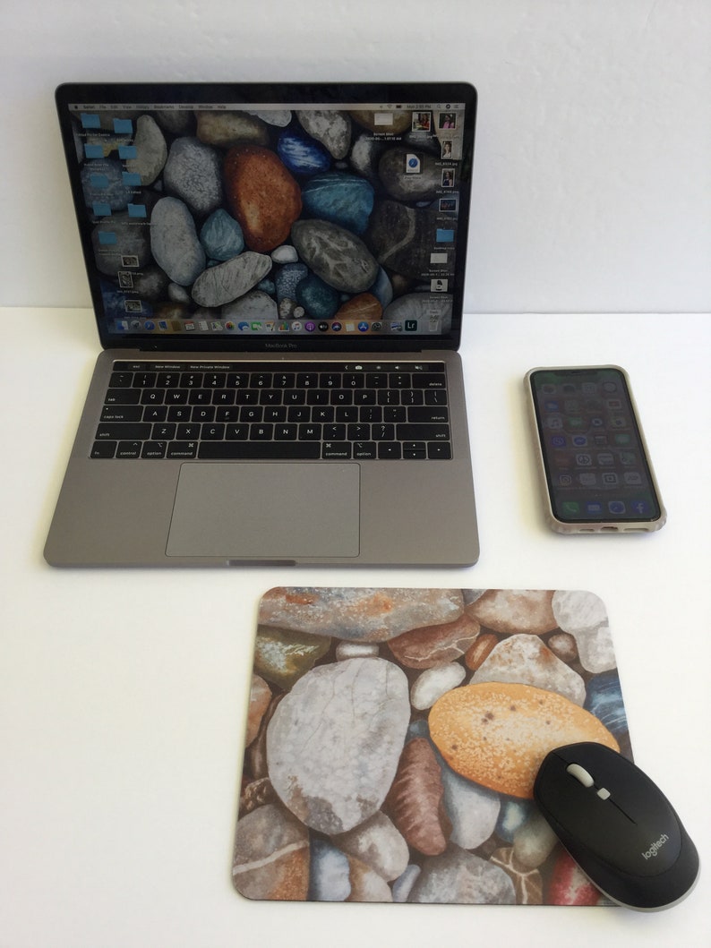 MOUSE PAD With Watercolor Painting Art on Mouse Mat - Etsy