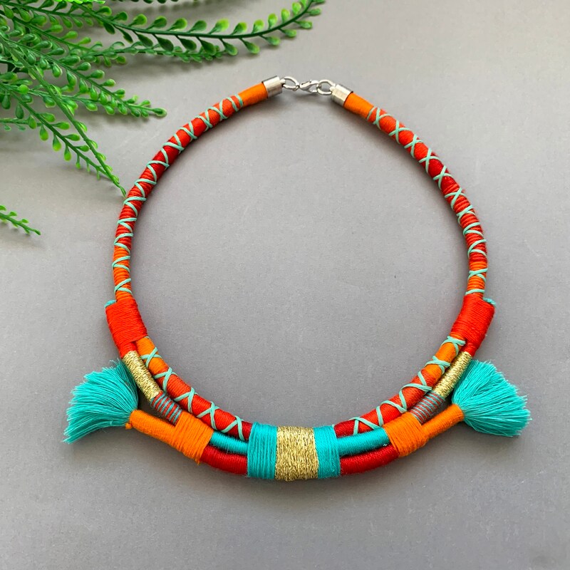 Rope Necklace - Etsy