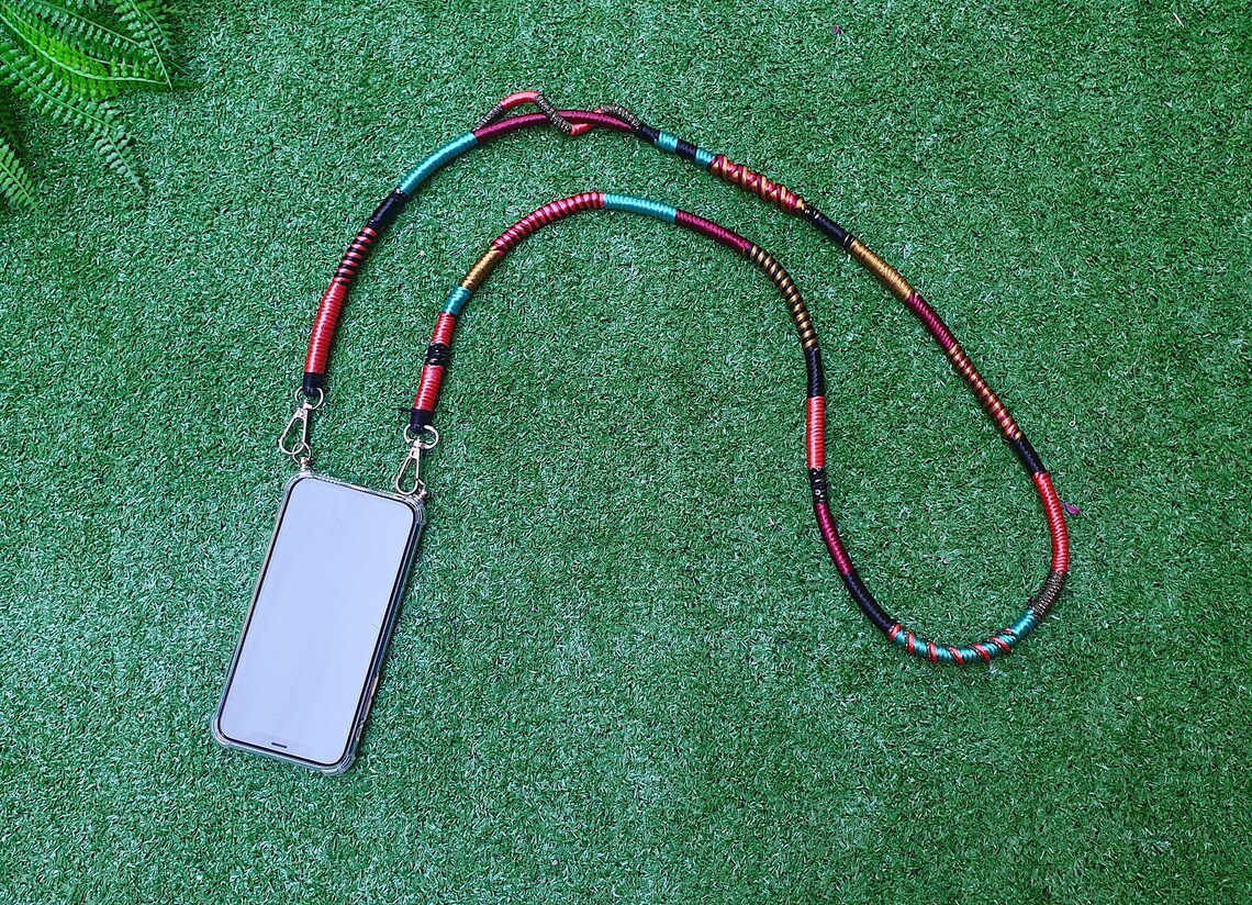 Phone Strap With Transparent Case or Phone Ring / Phone - Etsy