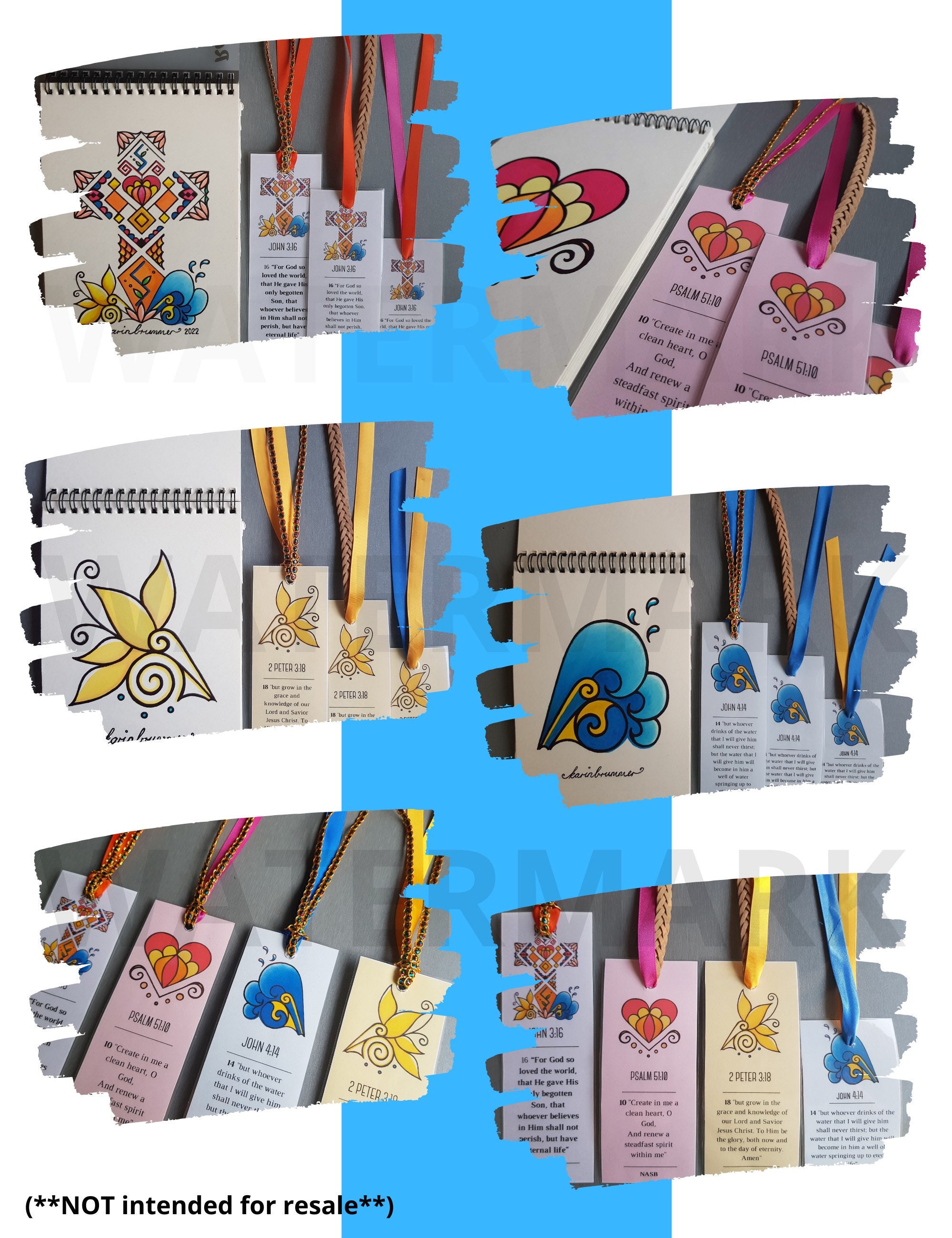 Bible Bookmark Craft, Bible Verse Bookmark, DIY Bookmark , Bookmark ...