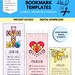 Bible Bookmark Craft, Bible Verse Bookmark, DIY Bookmark , Bookmark ...