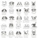 Custom Dog Face Necklace, Dog Breed Jewellery, Cartoon Dog Necklace ...