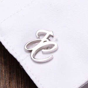 Custom Letter Cuff Links, Personalised Cufflinks, Double Letter Cuff ...