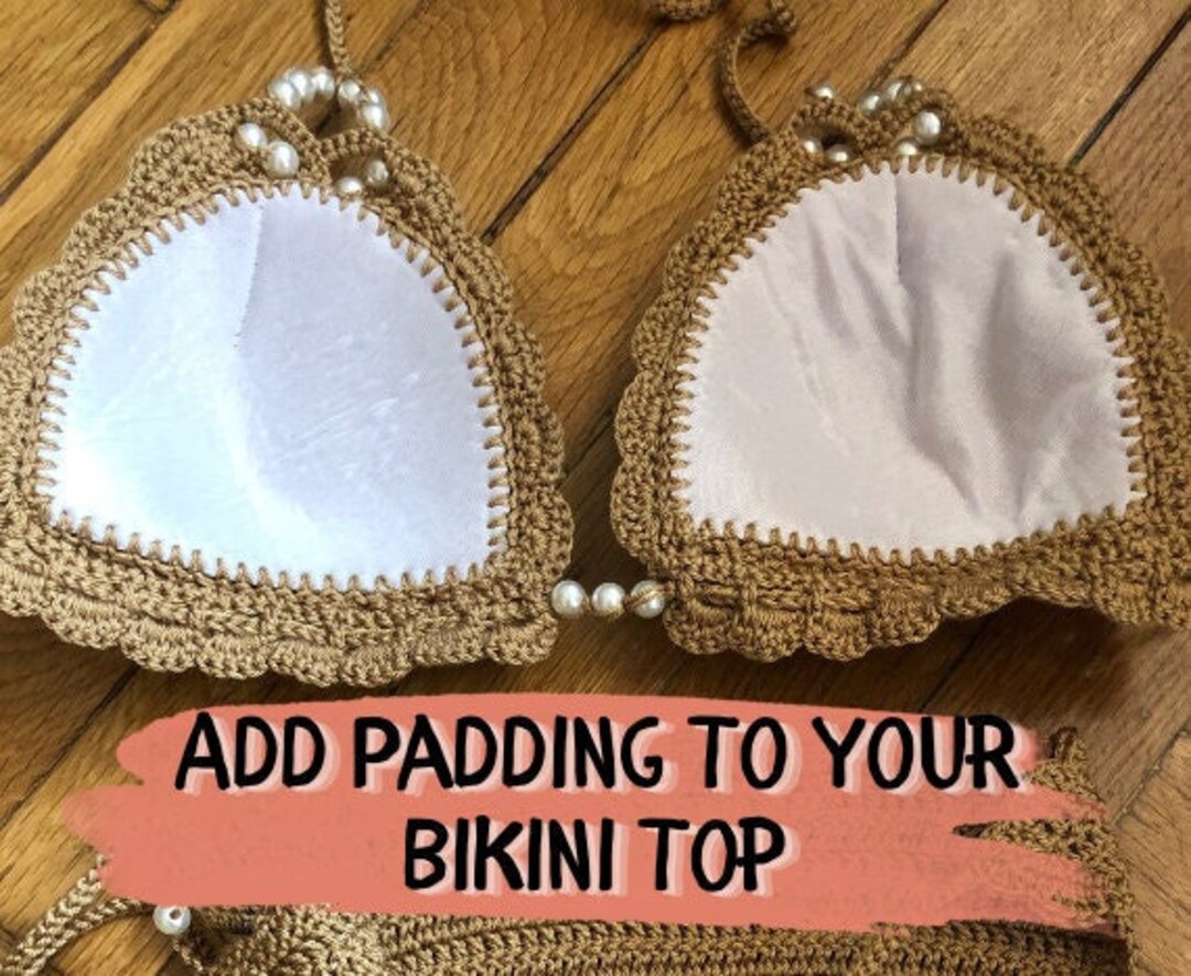 Bikini Top Padding, Push up Sponge Triangle Pads (NOT Sold Separately ...