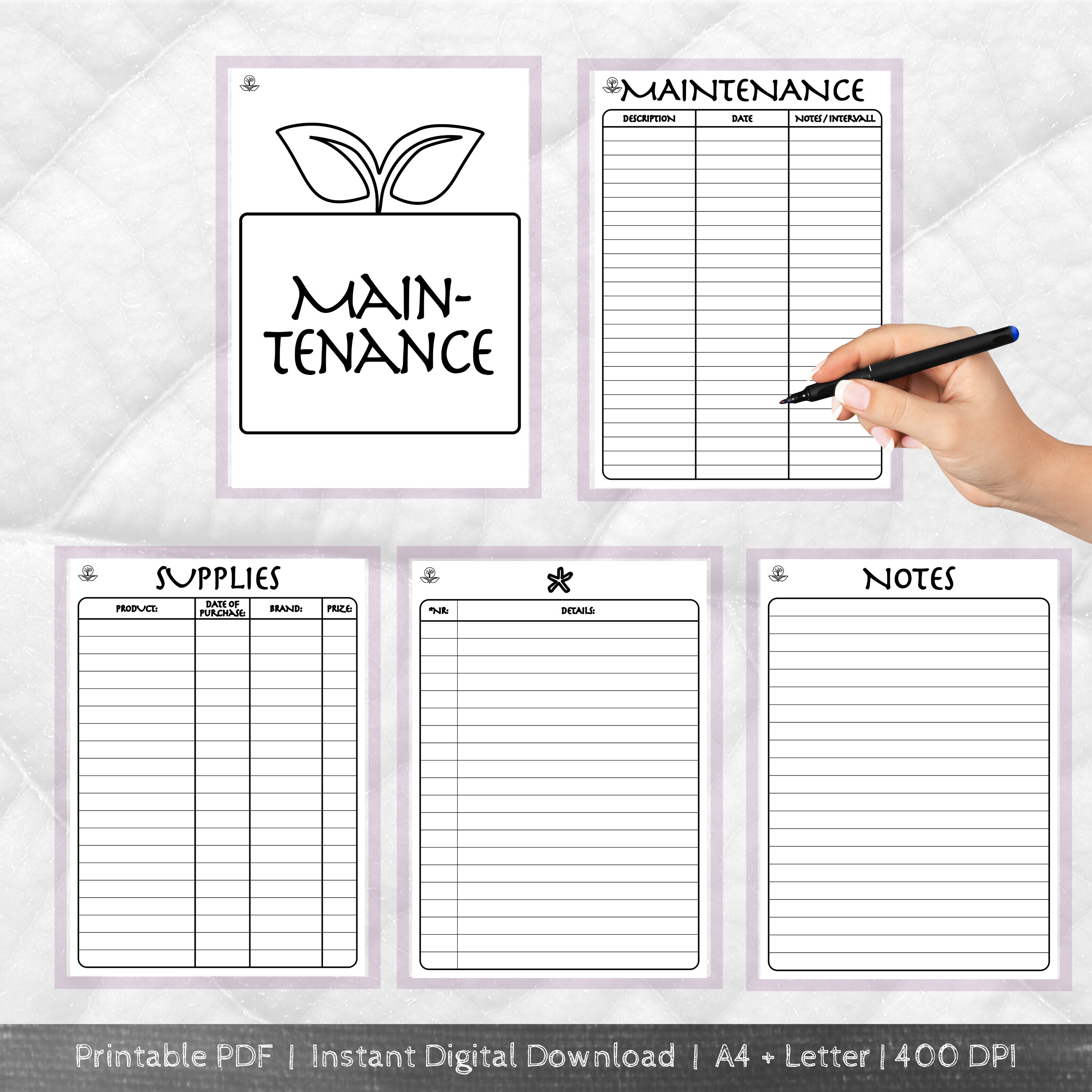 FREEZE DRYING LOG Book Pdf, 45 Pages,journal, Printable Planner,harvest ...