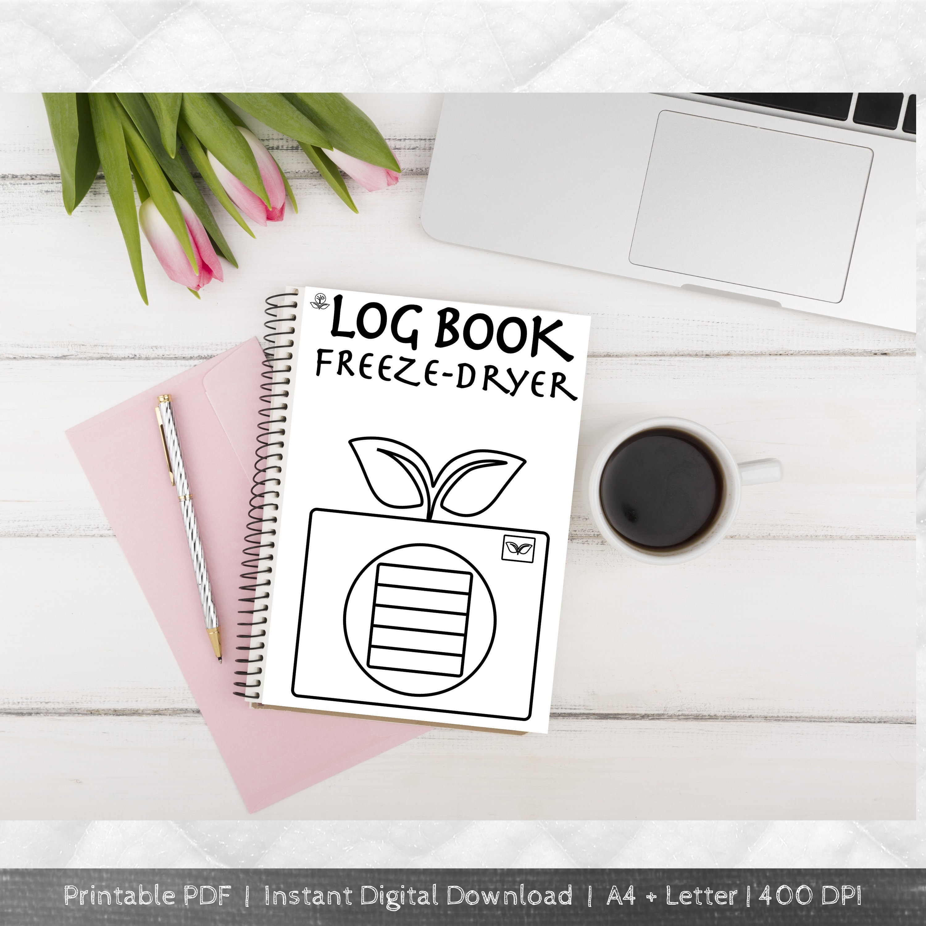 FREEZE DRYING LOG Book Pdf, 45 Pages,journal, Printable Planner,harvest ...