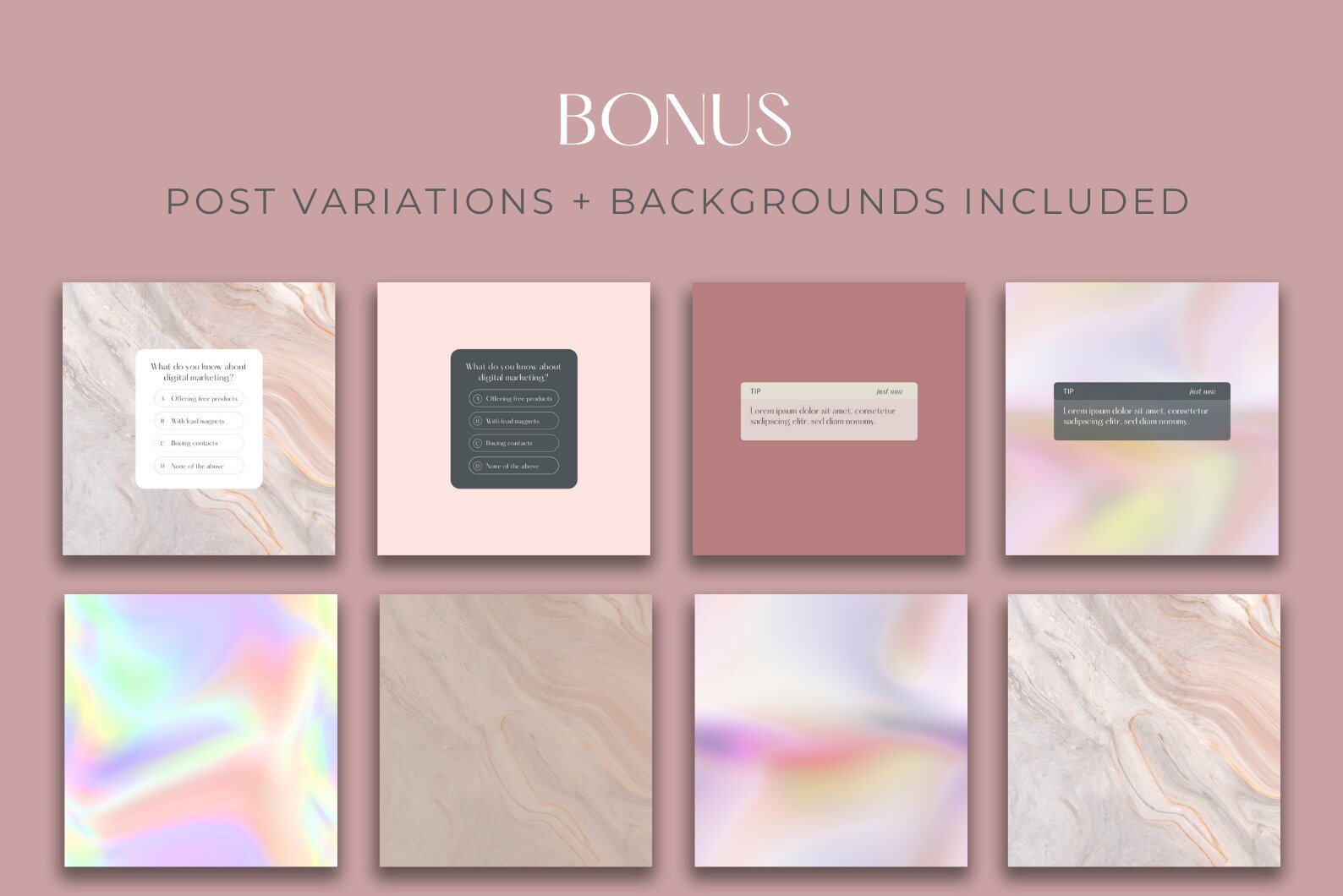 Instagram Notification Templates. Instagram Feed. Canva - Etsy