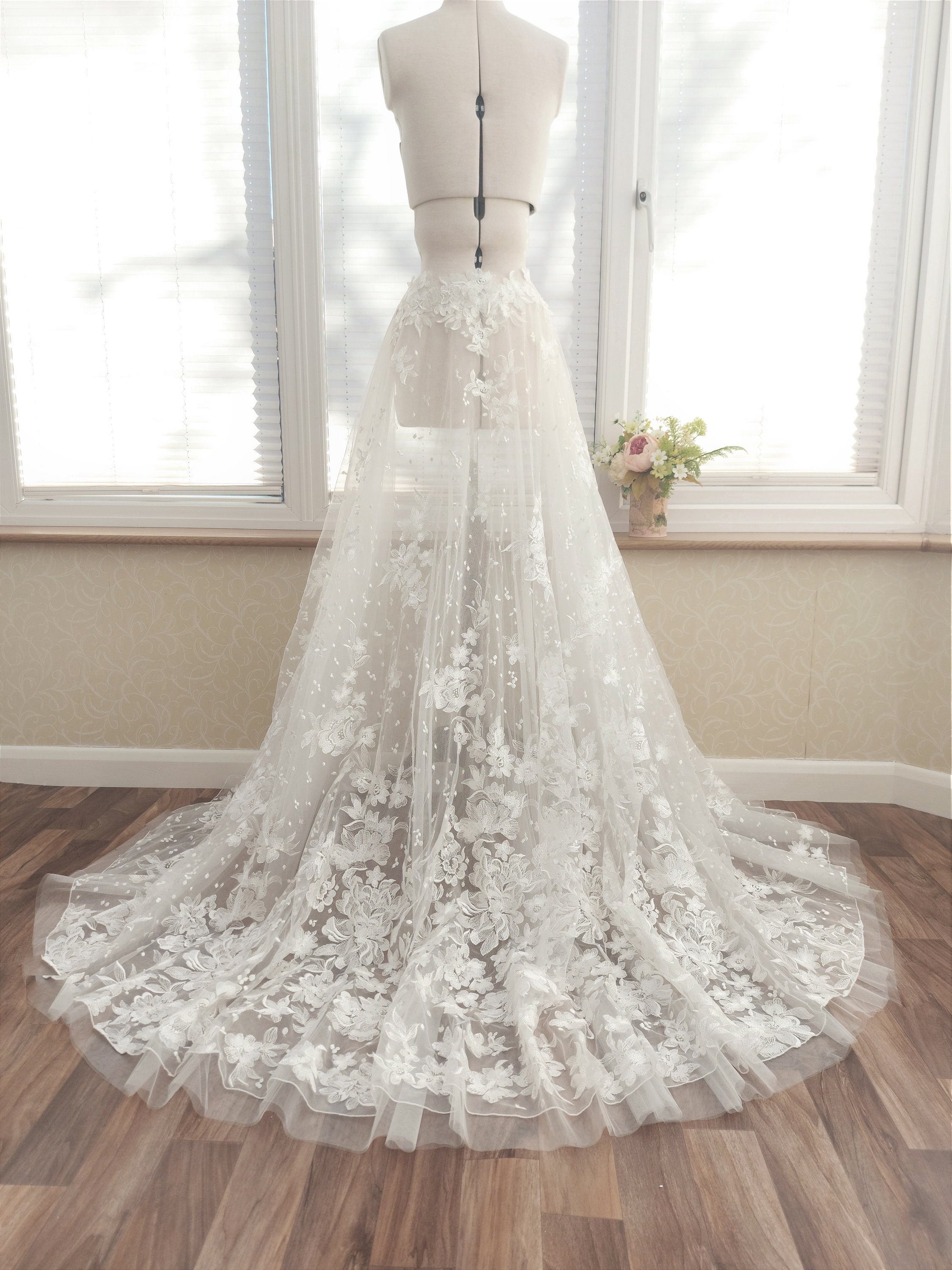 Detachable Wedding Train - Etsy