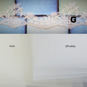 Bridal Veil Tulle Samples Glitter Tulle Samples Dress Fabric | Etsy