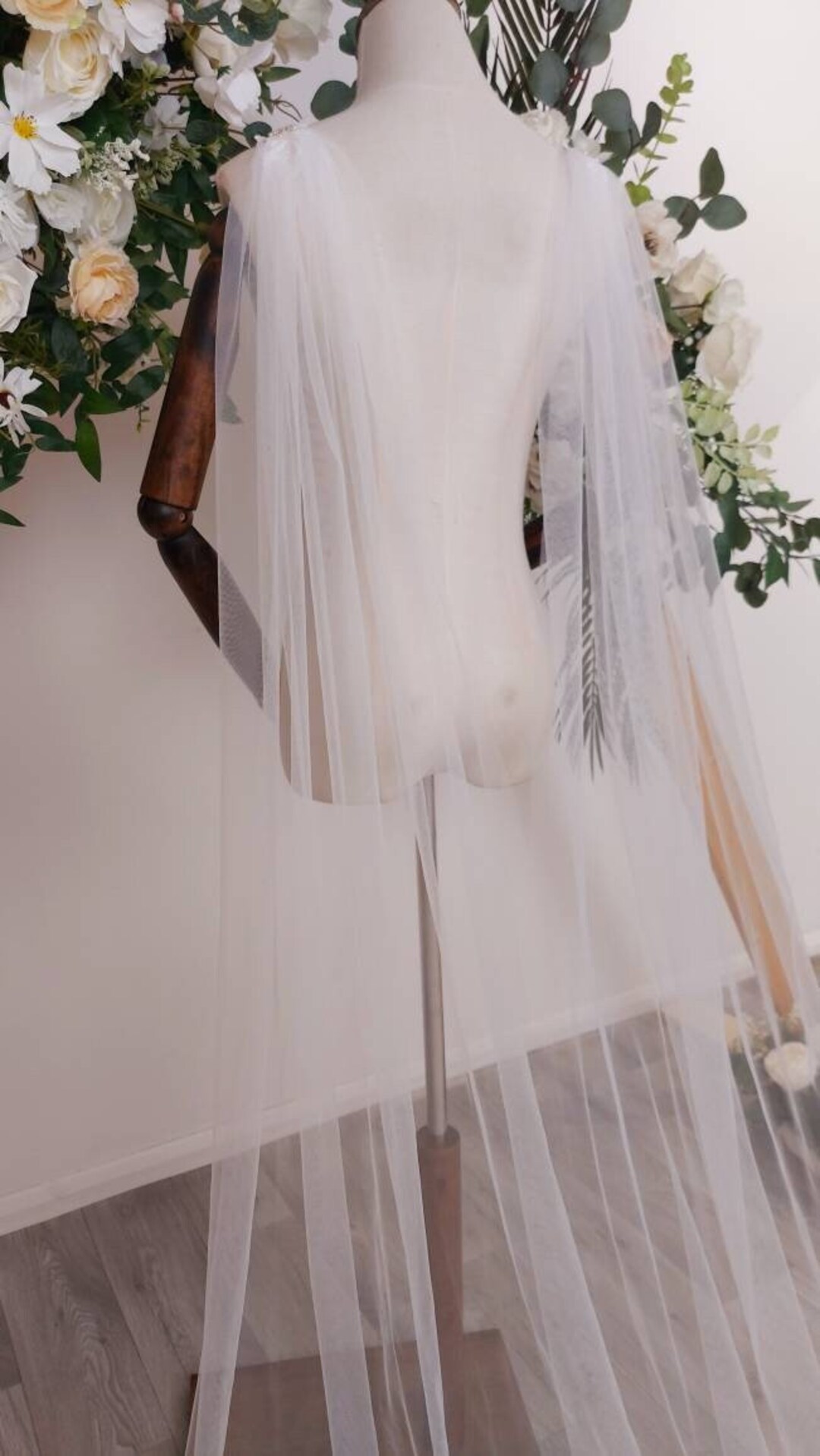 Lace Cape Veil, Cape Veil, Bridal Cape, Bespoke Veil, Wedding Veil,cape ...
