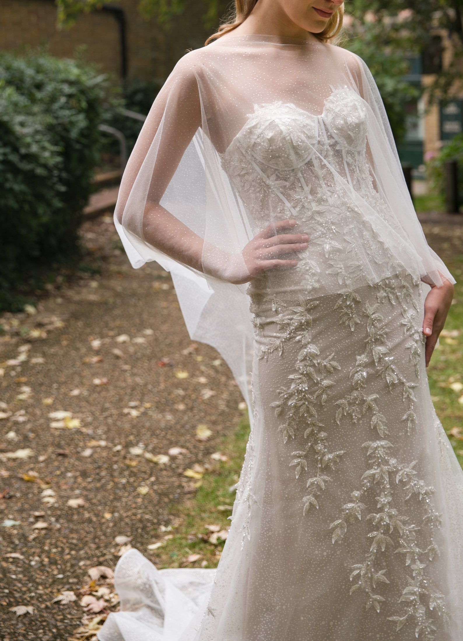 Sparkle Cape Veil, Glitter Cape Veil, Bridal Cape, Wedding Cape 04 ...