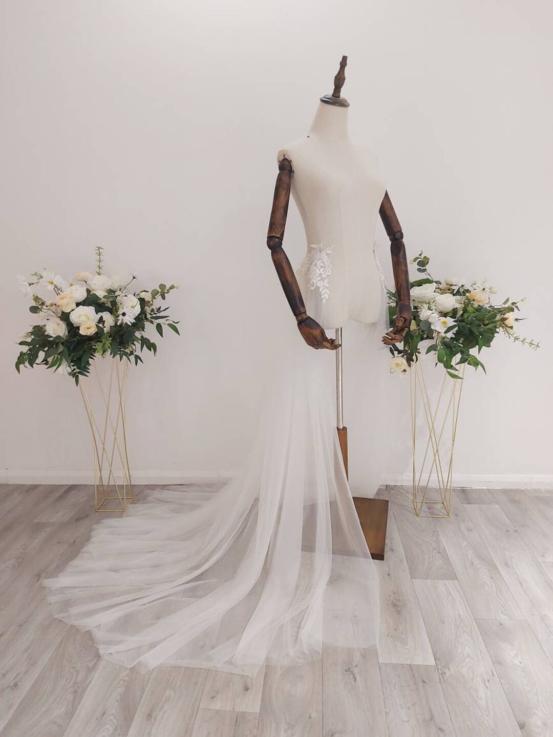 Bridal Detachable Train Removable Train Bespoke Attachable - Etsy