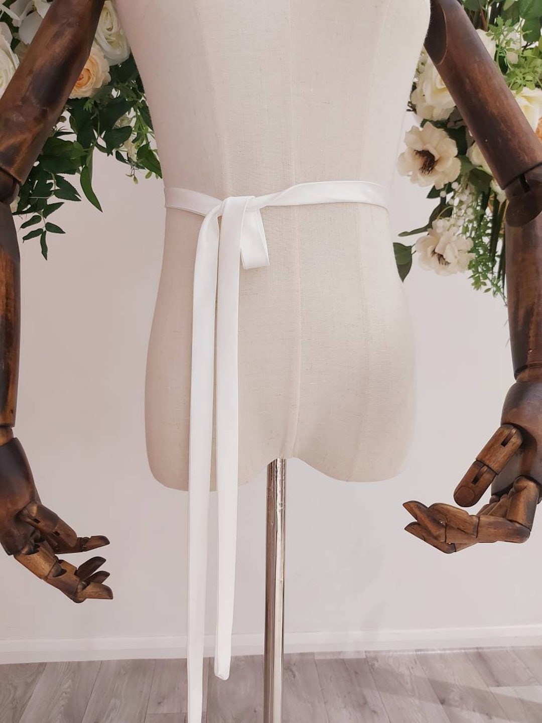 Blaire - Satin Belt, Bridal Belt, Bridal Satin Belt, Ivory Satin Belt ...