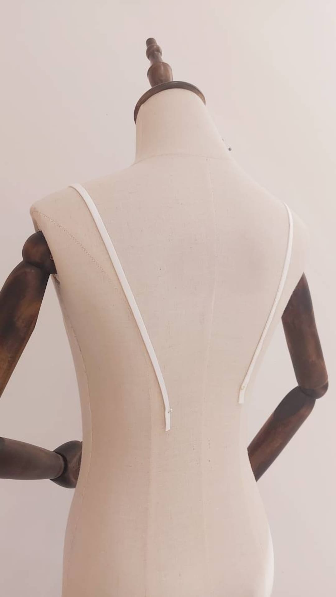 Stevie - Spaghetti Satin Straps, Bridal Dress Straps, Thin Straps, Sew ...