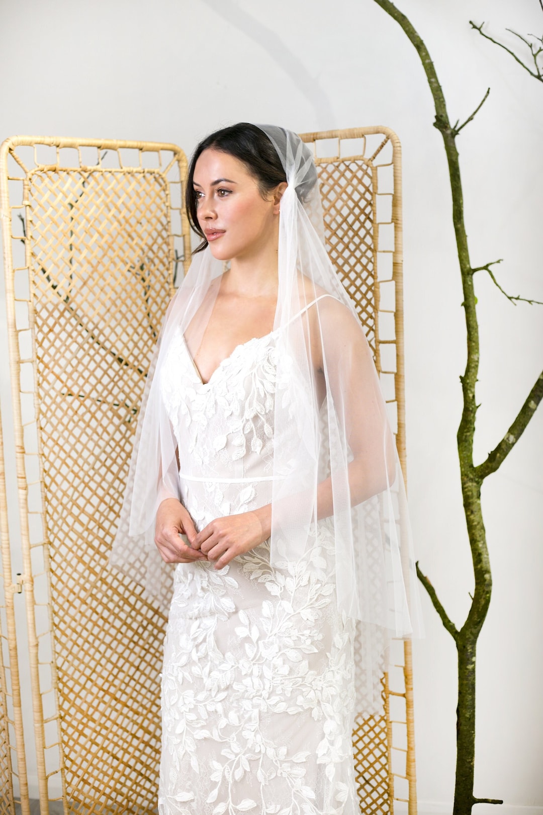 Juliet Cap Veil, Cap Veil, 1920s/ 1930s Vintage Veil, Bespoke Veil ...