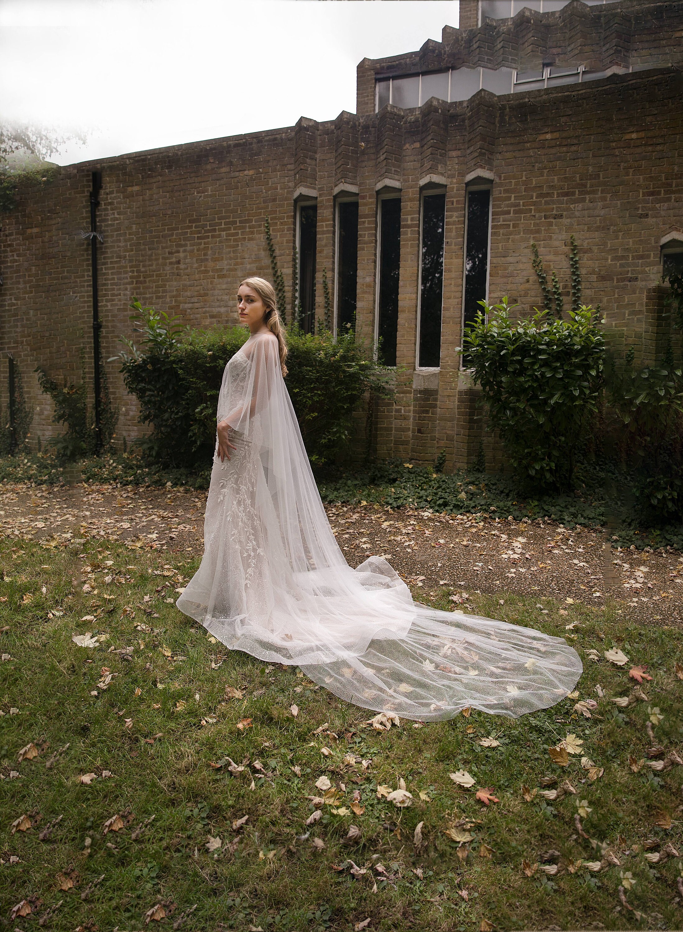 Sparkle Cape Veil, Glitter Cape Veil, Bridal Cape, Wedding Cape 04 ...