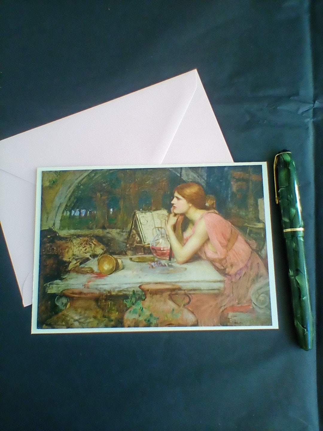 John William Waterhouse Card - Etsy