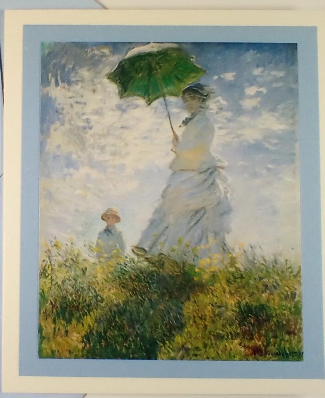 Monet Mother & Child Card Blank - Etsy