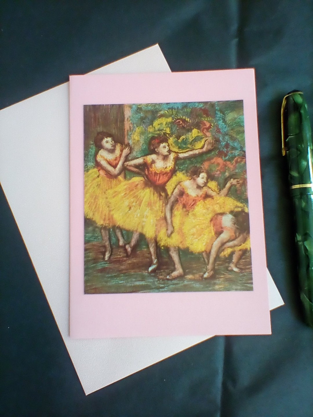 Edgar Degas Ballet Congratulations Card - Etsy