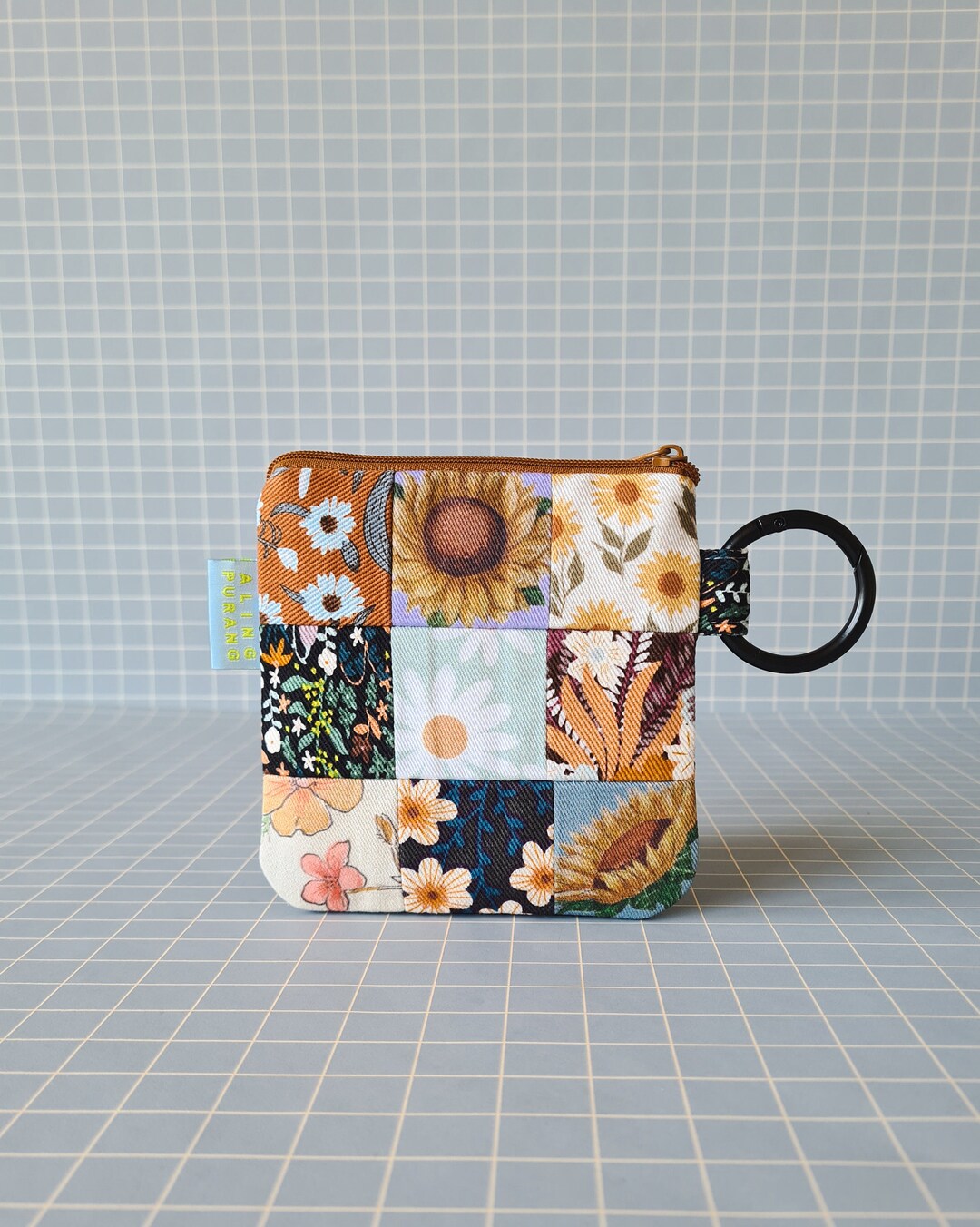 Handmade Floral Patchwork Pouch | Everyday Carry Pouch | Cute Coin ...