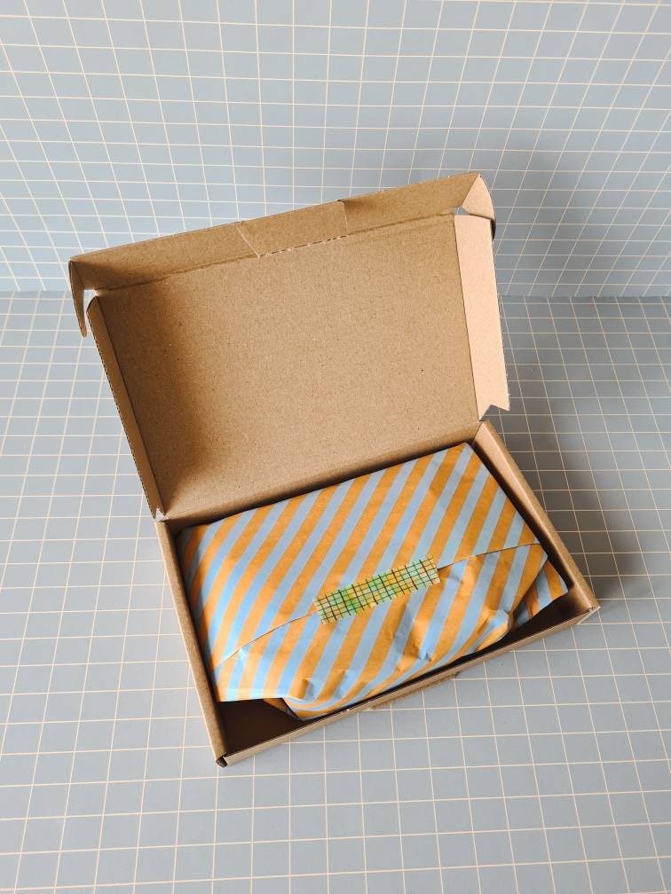 Retro Stripe TISSUE PAPER Wrap Set of 5 Sheets Cute - Etsy