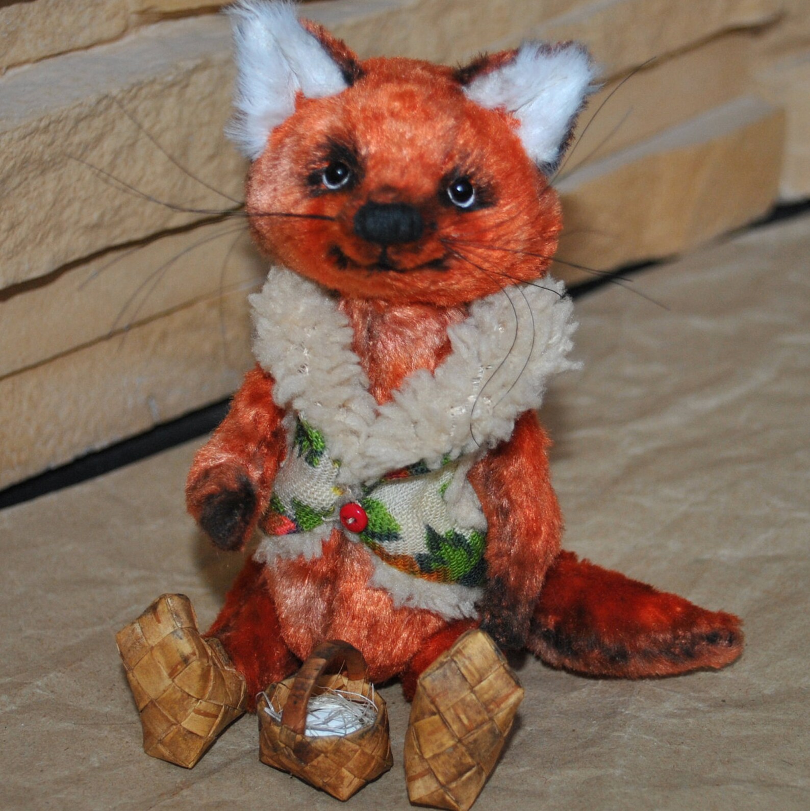 Baby Fox-Teddy Friends of Teddy bear Collectible toy | Etsy