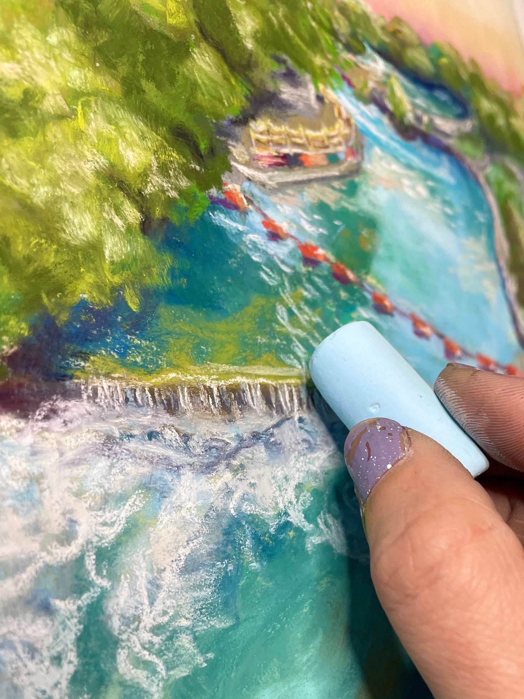 Comal River Tube Chute Print - Etsy