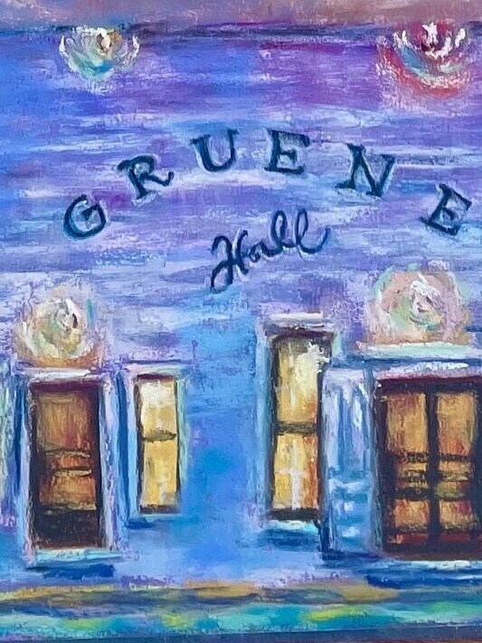Gruene Hall Pastel - Print - Etsy