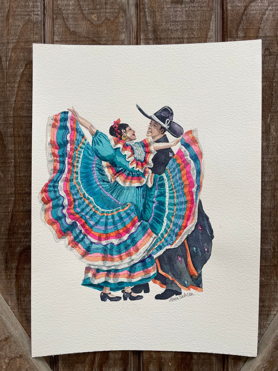 Folklorico Print - Etsy