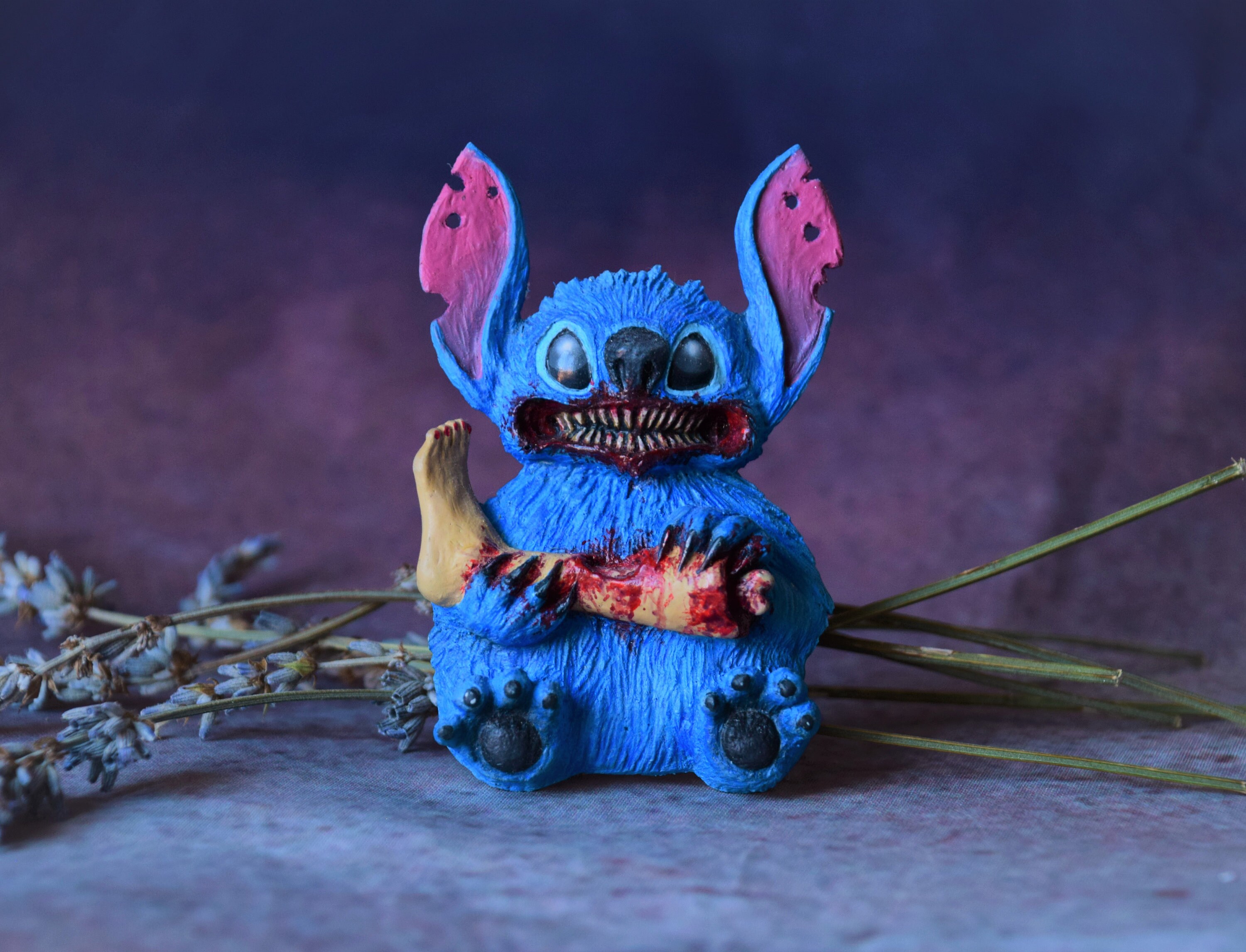 Horror Geschenk Stich Magnet Zombie-Tier gruselig ecute | Etsy