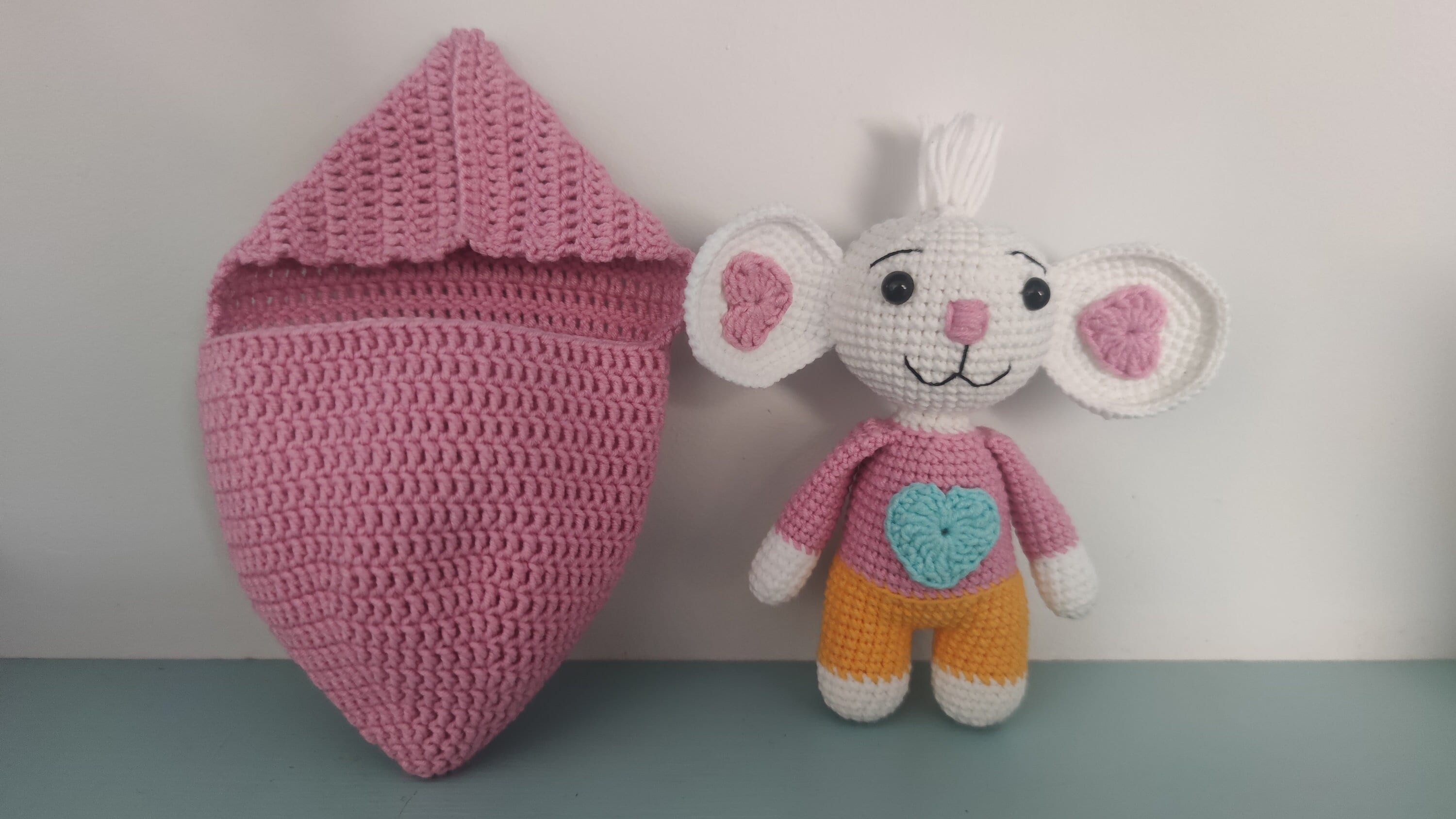 Chip and Potato, Mouse Amigurumi Toy, Kid's Gift, - Etsy