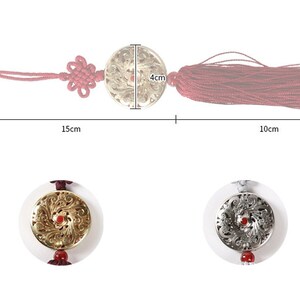 Circle Arabesque Norigae 18 Colors Traditional Korean Tassel Chinese ...