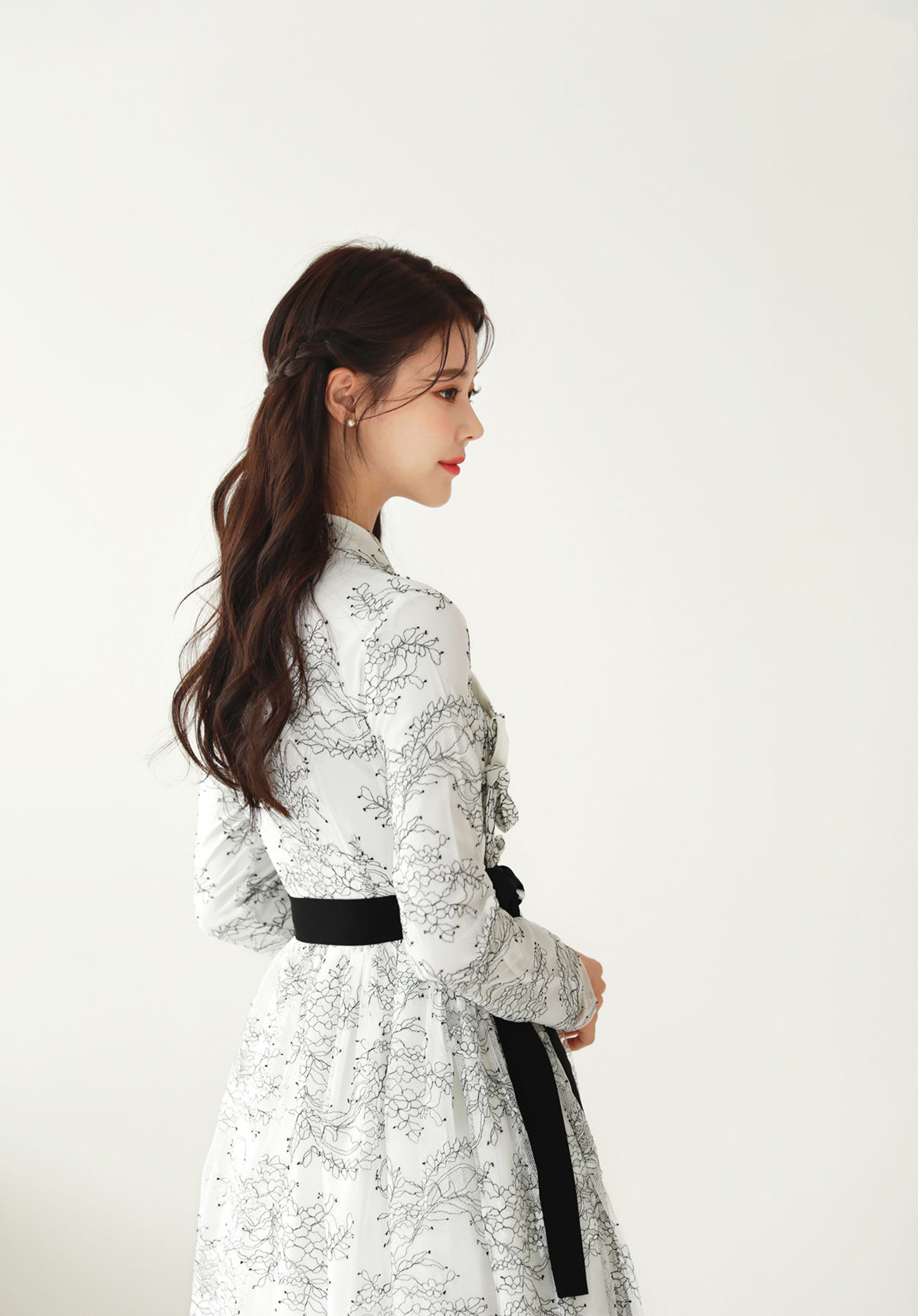 White Floral Modern Hanbok Hanbok Women Korean Hanbok - Etsy Canada