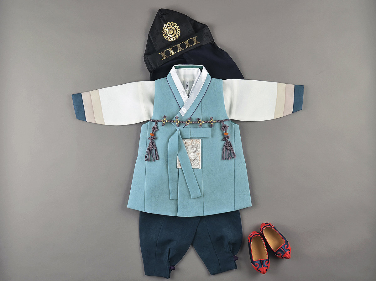 Hanbok Boy Adorable Prince Dol Hanbok Hanbok Baby Boy Dol | Etsy